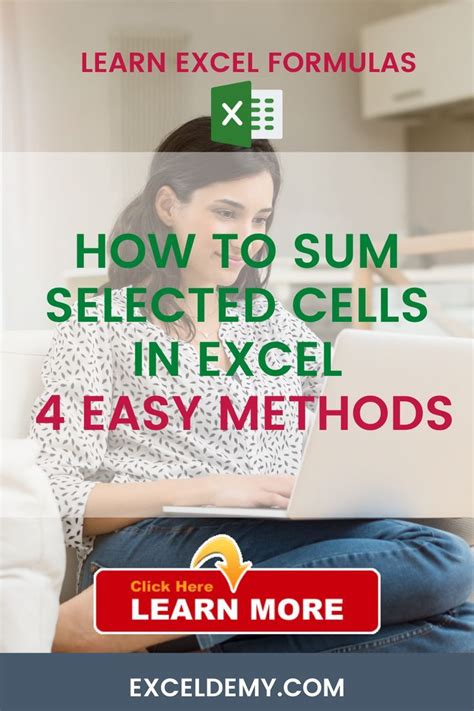 how to auto sum selected cells in excel printable forms free online