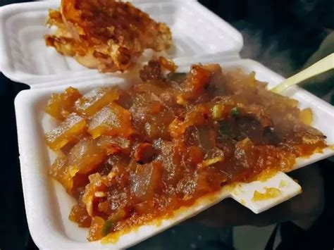 夜市炒凉粉 小吃炒凉粉 炒凉粉 大山谷图库
