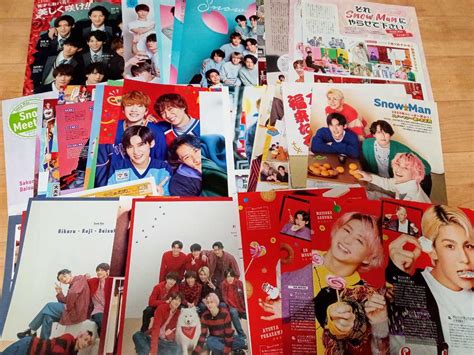 【やや傷や汚れあり】snowman 雑誌 まとめ売り Tvガイド ポポロ Myojo Winkup Potato 2022年2月号 の落札情報