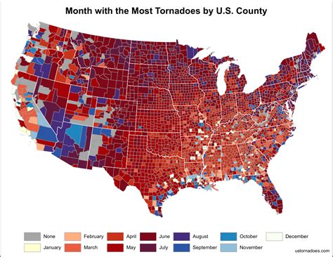 U S Tornado Map Archives U S Tornadoes