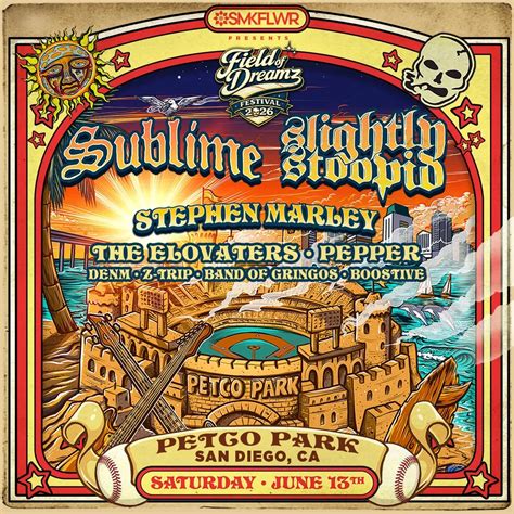 Field Of Dreamz Festival At Petco Park On June 13th — Slightly Stoopid