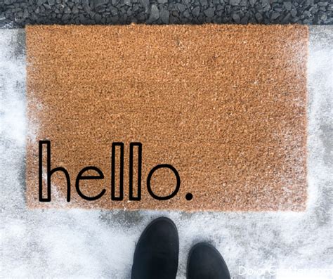 Hello SVG Cut File Set For Cricut Or Silhouette Dollar Crafter