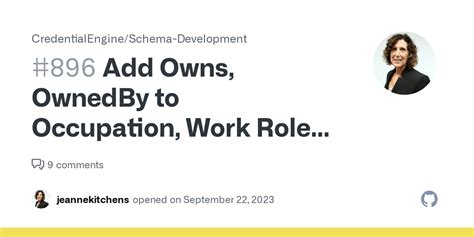 Add Owns Ownedby To Occupation Work Role And Task · Issue 896