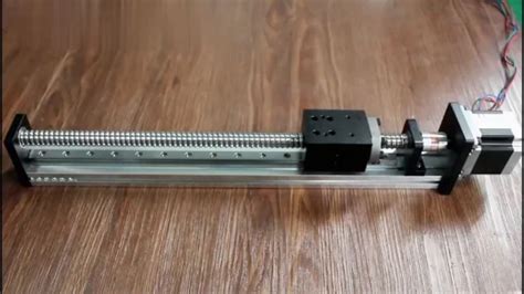 50mm To 1000mm Movement Length Ball Screw Linear Slide Rail Motion Guide System Linear Module