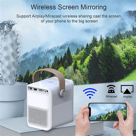 Wireless Projector Smart Mobile Android Mini Led Wifi Interactive Projector Projector And