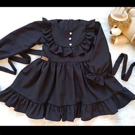 خرید و قیمت پیراهن مشکی مجلسی دخترانه مناسب محرم از غرفه Melerimmezon