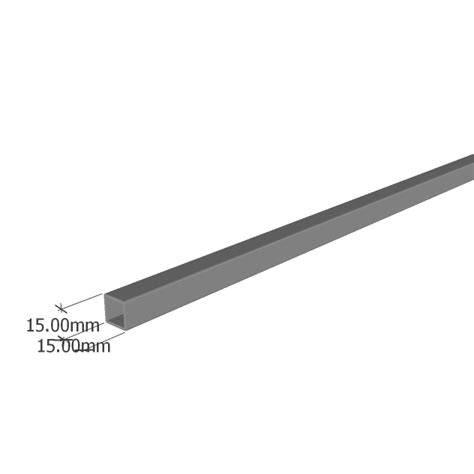 Țeavă rectangulară 15x15x1,5 – VidiProdServ
