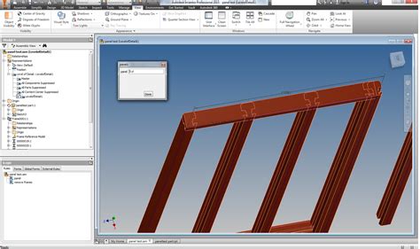 Suppress Custom Frame Using Ilogic Autodesk Community