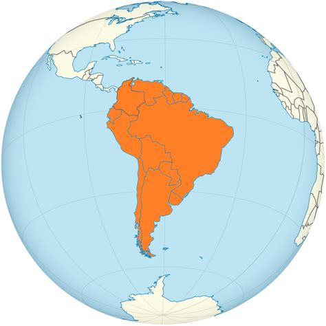 Où Se Trouve Lamérique Du Sud