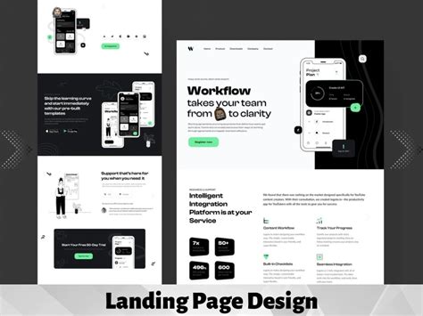 A Landing Page Using Html Css Javascript Bootstrap 5 Upwork