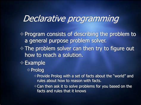 Ppt Programming Paradigms Powerpoint Presentation Free Download Id