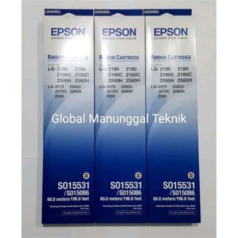 Jual Pita Epson LQ 2190 Ribbon Cartridge Shopee Indonesia
