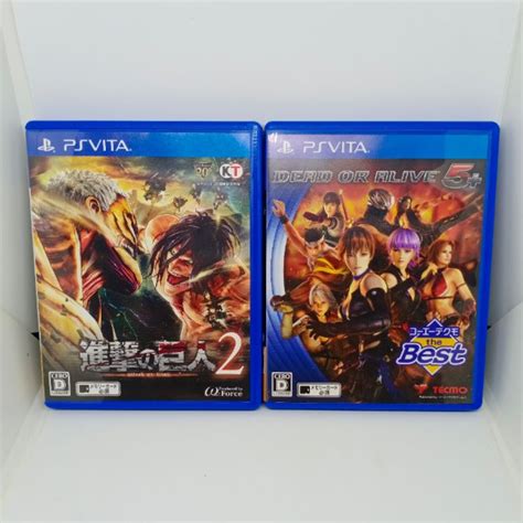 Limited And Rare Ps Vita Games Japanese Version Shopee Malaysia