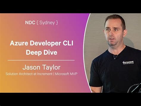 Free Video Azure Developer Cli Deep Dive From Ndc Conferences Class Central