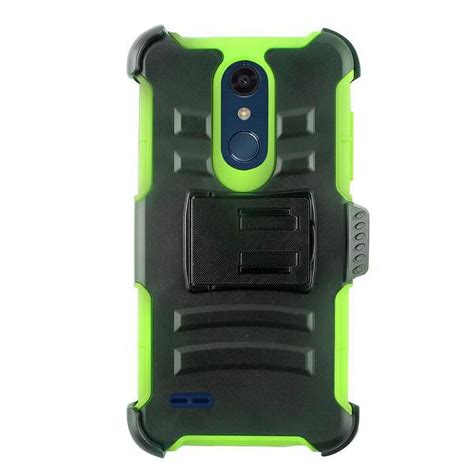 GSA Hybrid Armor Case With Stand Belt Clip Holster LG K30 LM X410 Phoenix Plus Xpression Plus