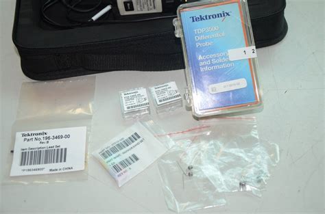 Tektronix Tdp3500 3 5 Ghz Differential Probe 016 1884 016 1885 016