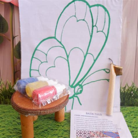 Paket Membatik Yang Aman Untuk Tk Dan Sd Prakarya Indonesia