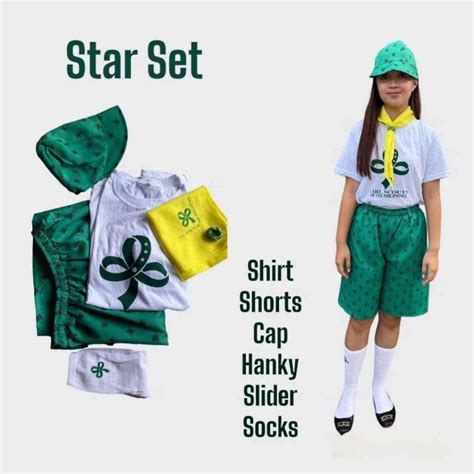 Gsp Star Set Uniform For Scouting Shopee Philippines