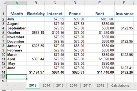 Using 3d Formulas To Range Across Excel Worksheets Office Watch
