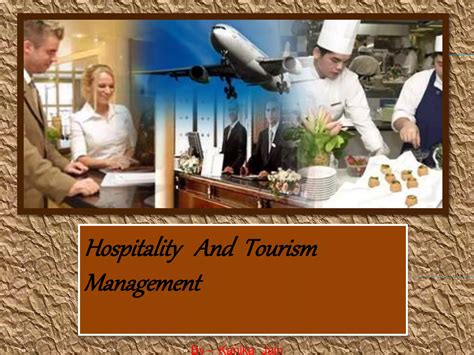 Hospitality And Tourism Managemnt Pptx