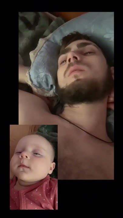 Папа и дочка спят Мой сын и внучка Youtube