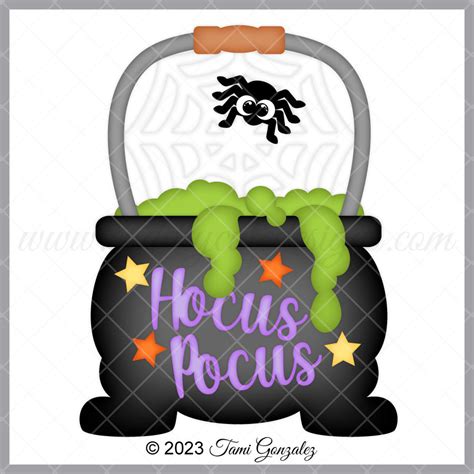 Hocus Pocus Cauldron Cuddly Cute Designs