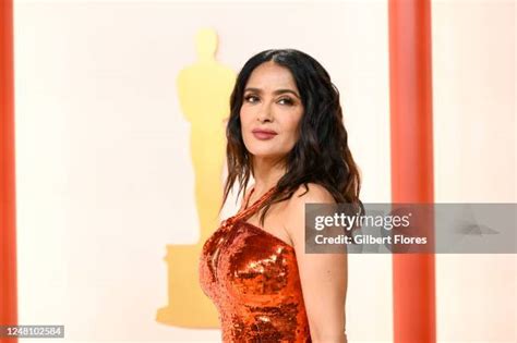3 378 Salma Hayek Academy Awards Photos And High Res Pictures Getty Images