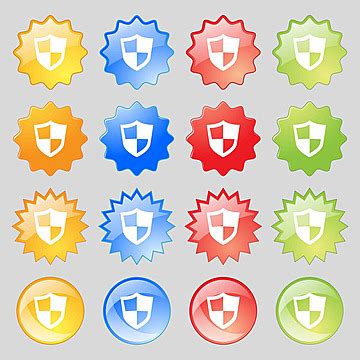 Shield Icon Design Shield Button Vector Design Shield Button PNG And Vector With Transparent