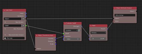 how do i turn off individual lights using falloff in animation nodes