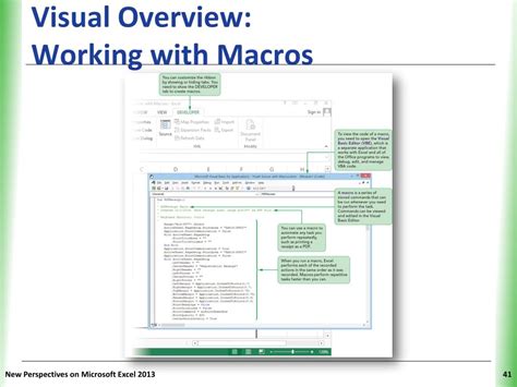 Ppt Tutorial 7 Developing An Excel Application Powerpoint Presentation Id 3450354