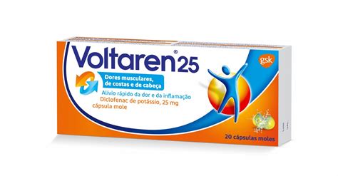 Voltaren 25 Mg X 20 Cápsulas Farmácia Nacional
