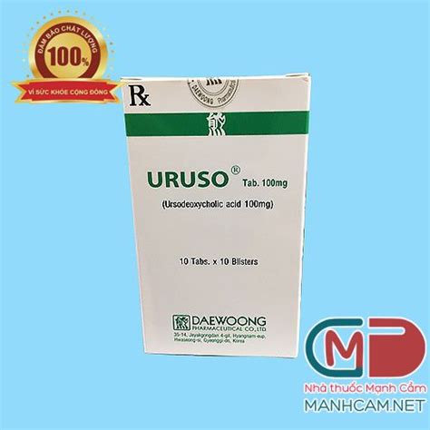 Uruso Điều Trị Cải Thiện Bệnh Gan Mật Mãn Tính Nhà Thuốc Mạnh Cầm