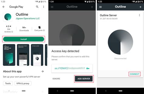 your own outline vpn server for 3 euro per month