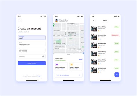 shop owner app for carq car wash marketplace saas flutter app by saasmonks