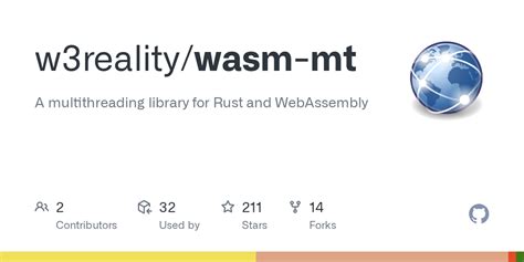 Github W3realitywasm Mt A Multithreading Library For Rust And
