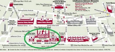 Smithsonian Map Of Buildings Smithsonian Map Of Buildings