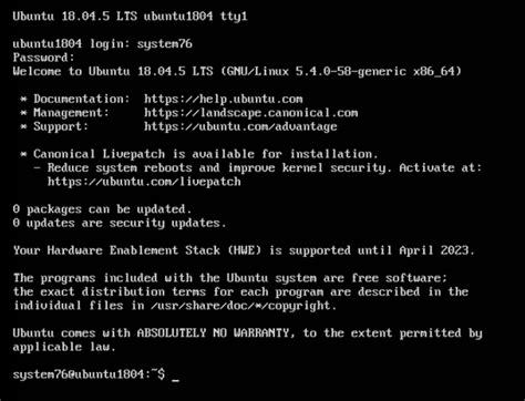 Black Screen Or Login Issues Ubuntu 2204 System76 Support