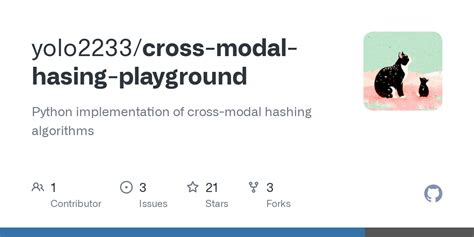 Github Yolo Cross Modal Hasing Playground Python Implementation