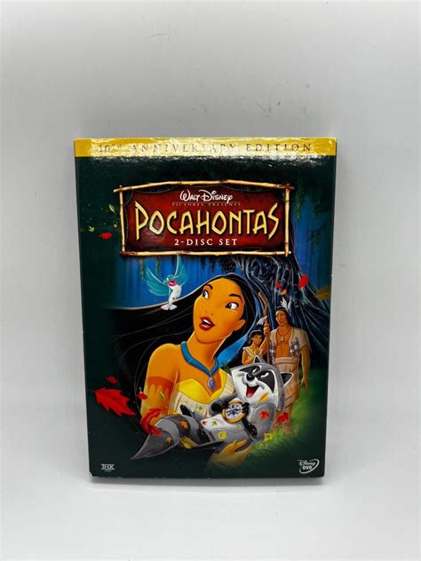 Walt Disney Pocahontas 2 Disc Set Dvd 10th Anniversary