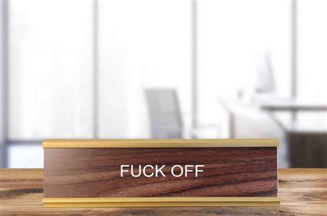 NSFW Desk Sign Rude Perfect Office Gift Funny Desk Etsy