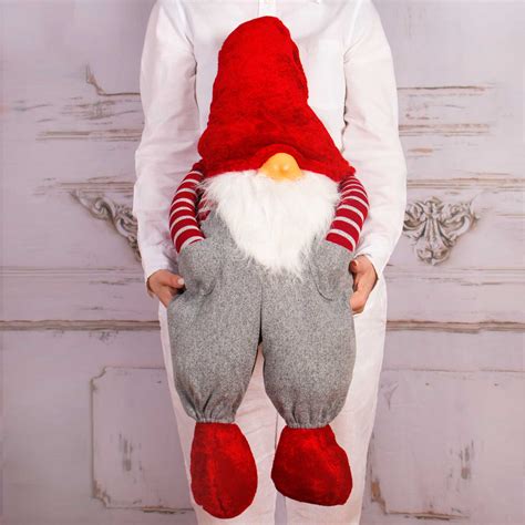 Spiridus Cu Caciula Rosie 70 Cm Purple Flowers