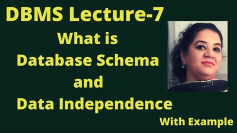 Database Three Schema Architecture Levels Of Abstraction Data Independence Dbms Lecture 7