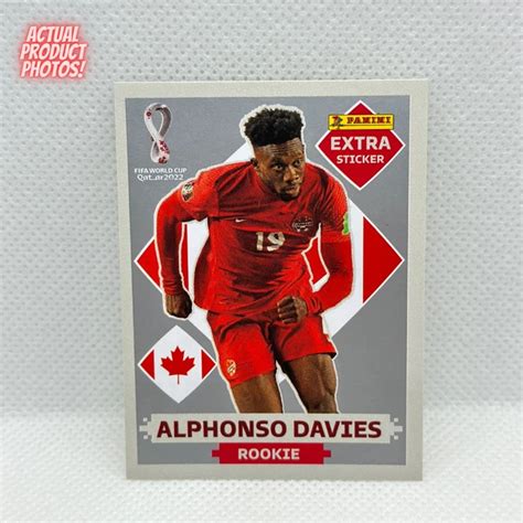 Panini Extra Sticker Fifa World Cup Qatar 2022 Alphonso Davies Legend