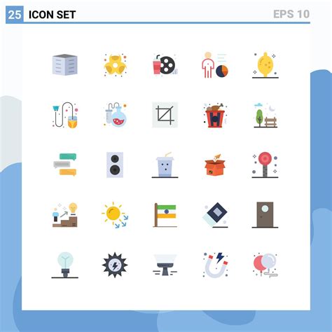 Stock Vector Icon Pack Of 25 Line Signs And Symbols For Person