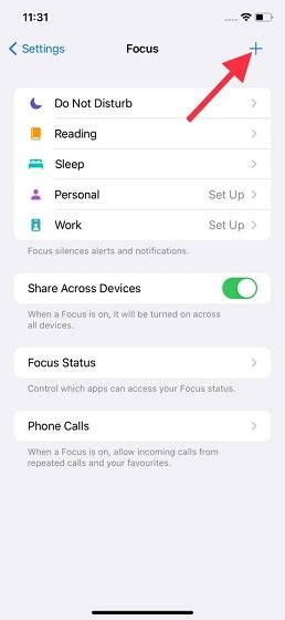 What Is Focus Mode And How To Use It In IOS 15 2021 Beebom
