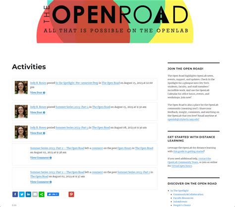 City Tech Openlab