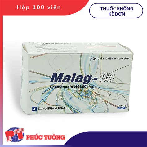 Malag 60 Điều Trị Viêm Mũi Dị ứng Dược Phẩm Phúc Tường
