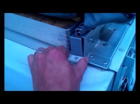 Coleman Popup Camper Bed Slide Youtube