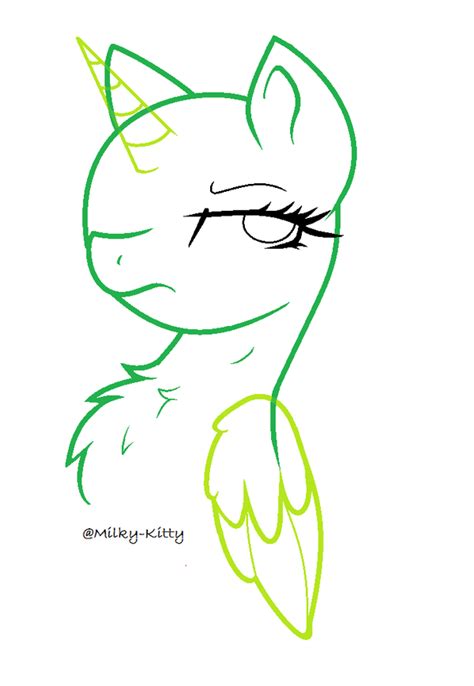 Grumpy Mare Base Ms Paint Made By Milky Kitty On Deviantart
