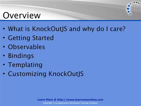 Knockoutjs With Aspnet Mvc Ppt